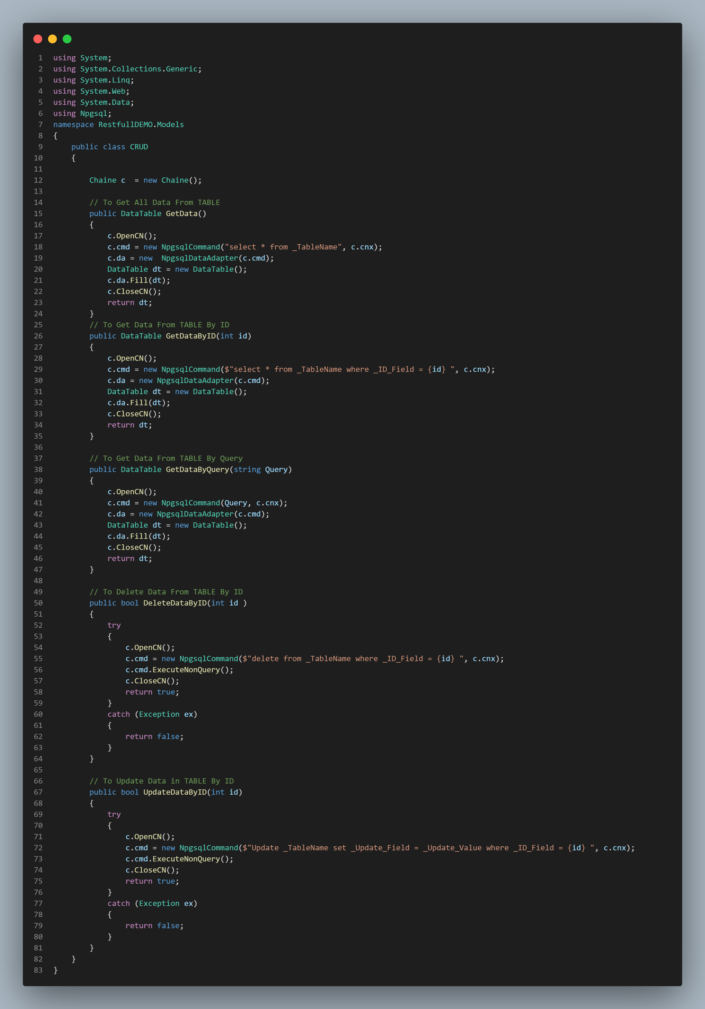 GitHub - Mbouziani/RestAPI_Asp.Net_PostgreSQL: Simple Demo RestApi ... GitHub - Mbouziani/RestAPI_Asp.Net_PostgreSQL: Simple Demo RestApi ...