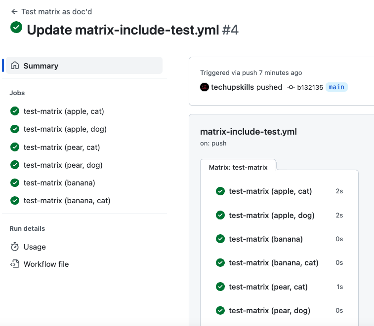 Documentation for jobs matrix strategy seems incorrect. · Issue #23322 ...