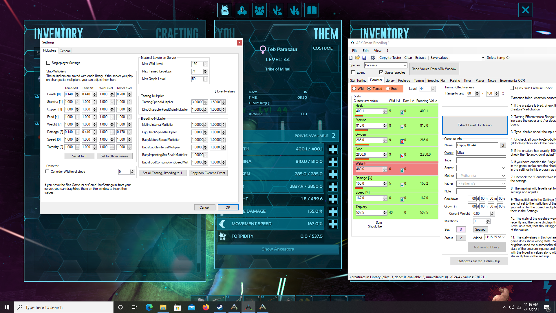Extraction Failed · Issue #1192 · cadon/ARKStatsExtractor · GitHub