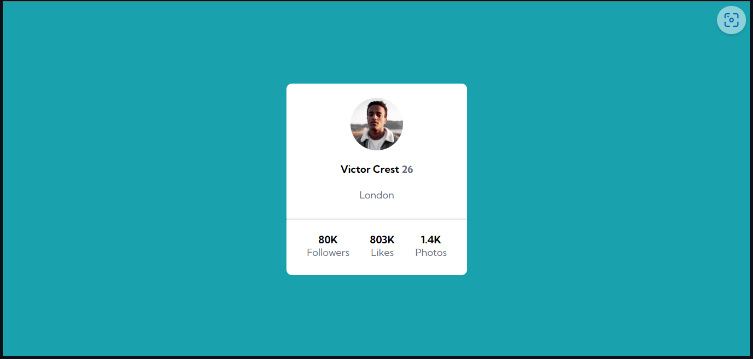 GitHub - a-milani/profile.card: Desafio cartão de perfil, utilizando html e css.