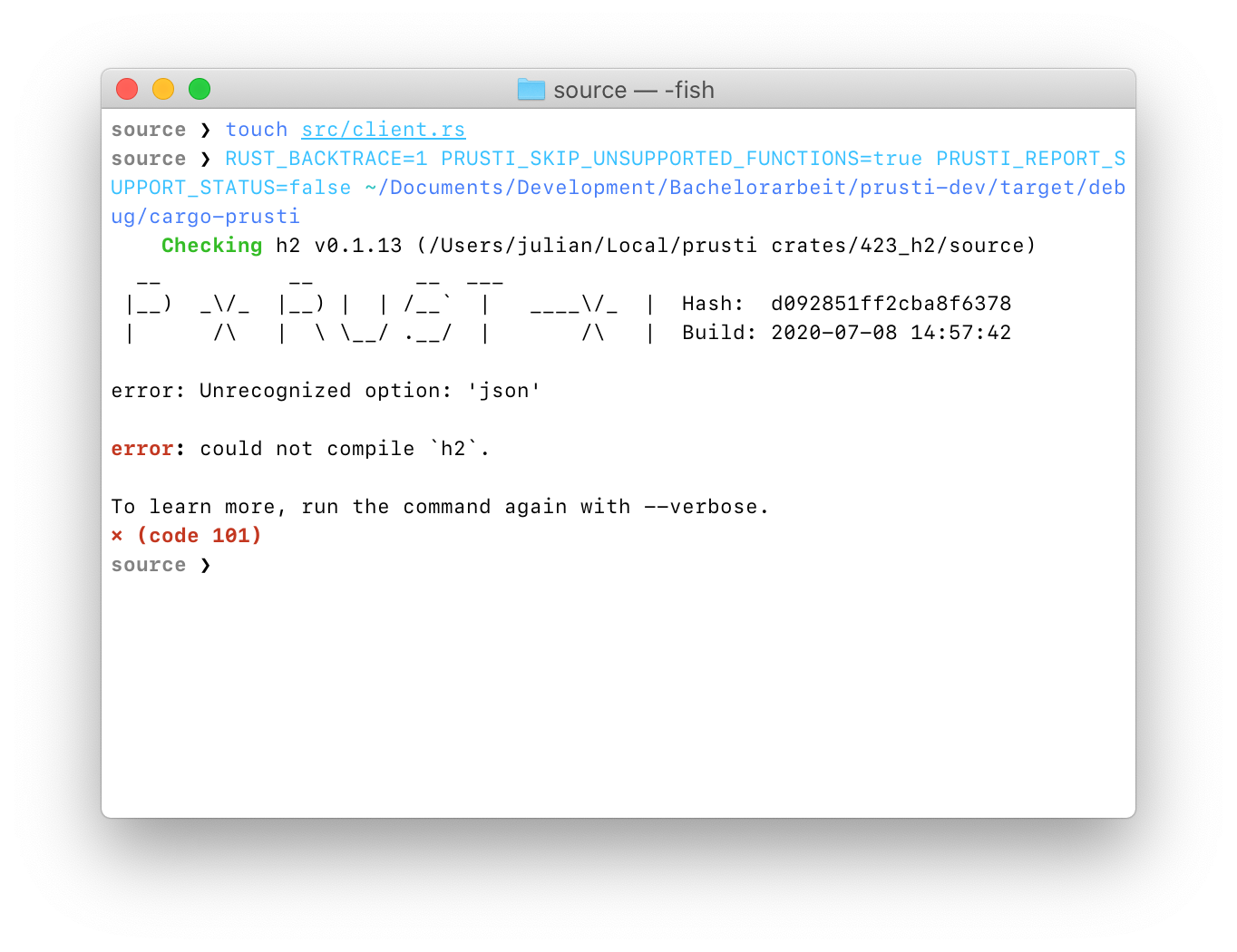 Consistency error in the server leads to a BrokenPipe · Issue #104 · viperproject/prusti-dev ...