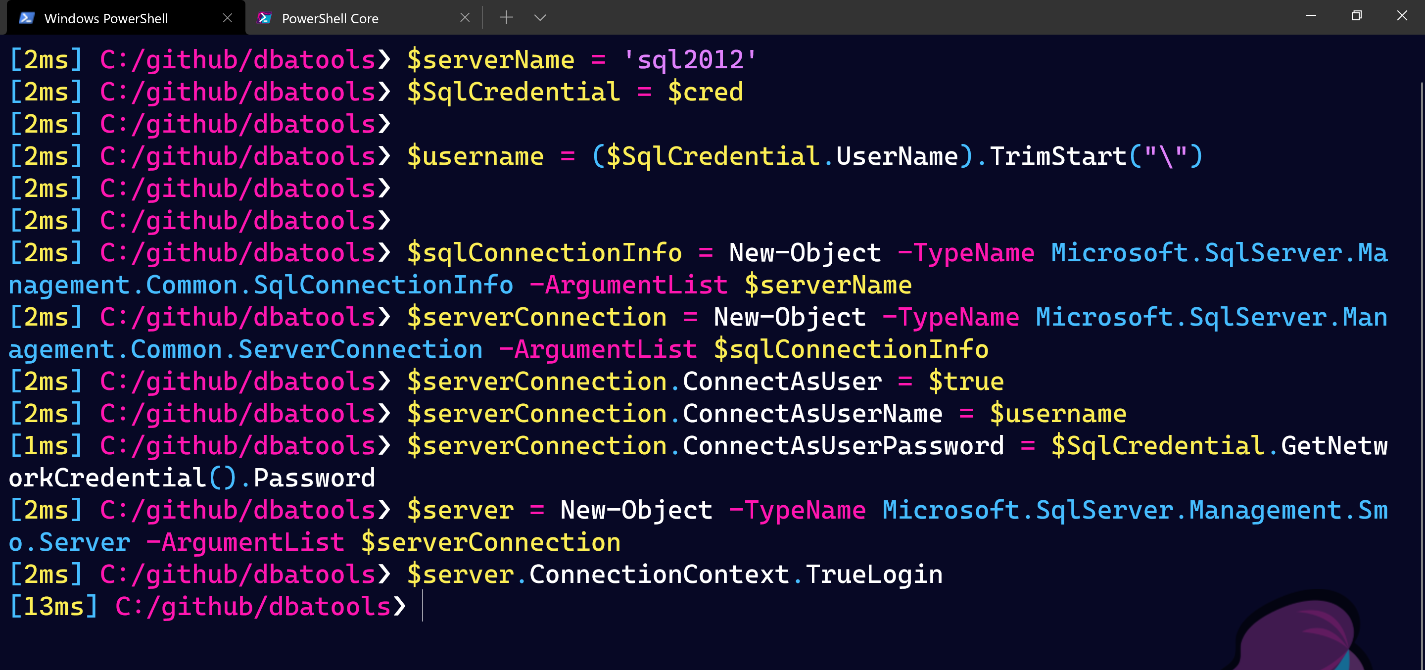 Connect-DbaInstance - changing format of $SqlCredential.UserName · Issue #7525 · dataplat ...