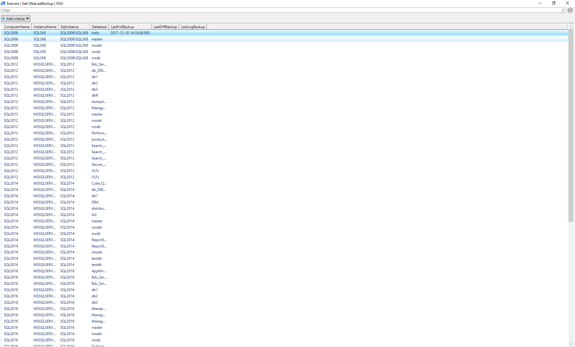 Get-DbaLastBackup is really messed up · Issue #3158 · dataplat/dbatools · GitHub