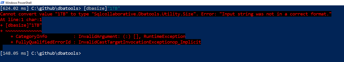 Remove all instances of xyzMB in output and parameters · Issue #4507 · dataplat/dbatools · GitHub