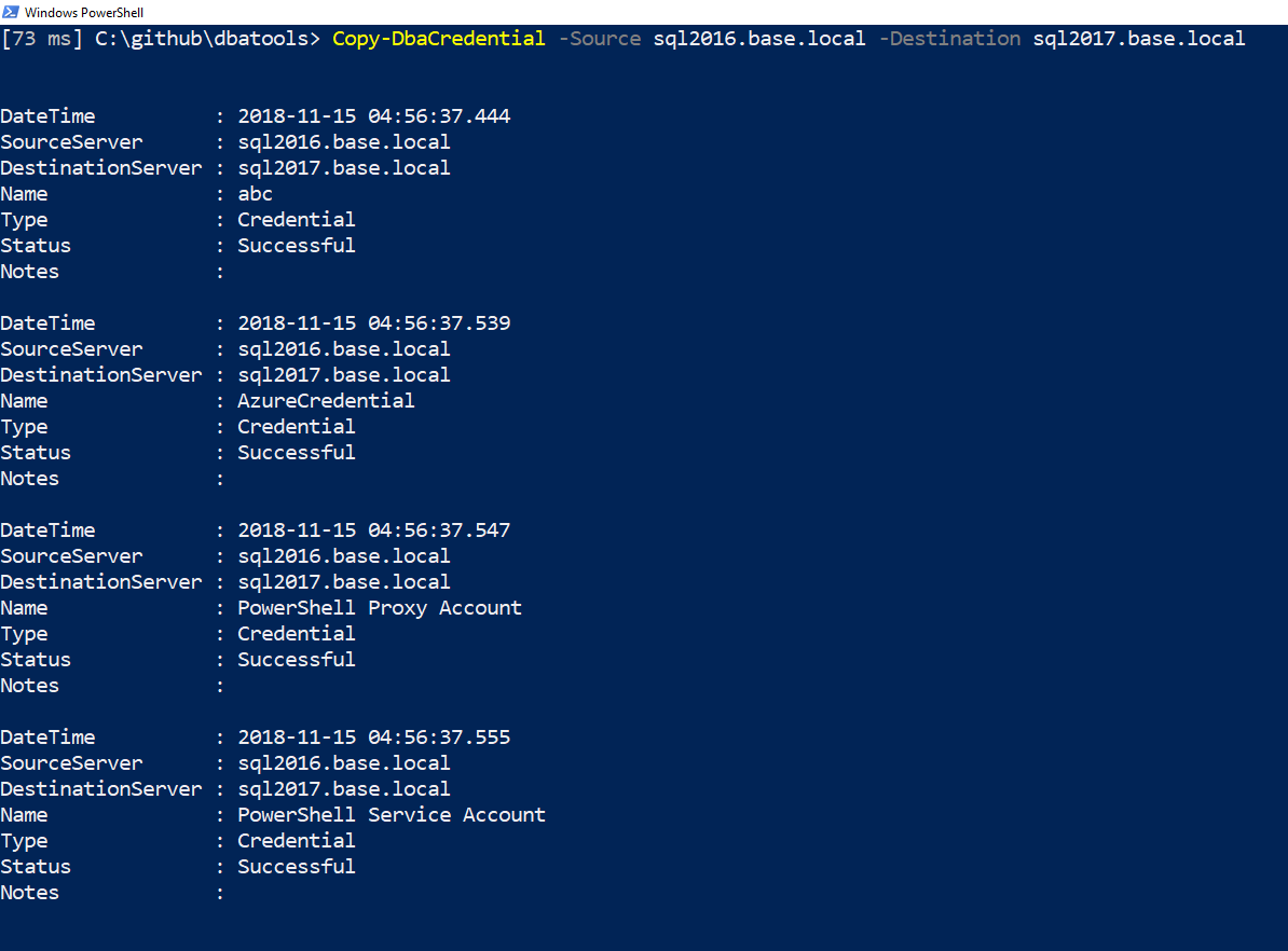 Name Resolution Issue With Copy Dbacredential · Issue 3575 · Dataplatdbatools · Github