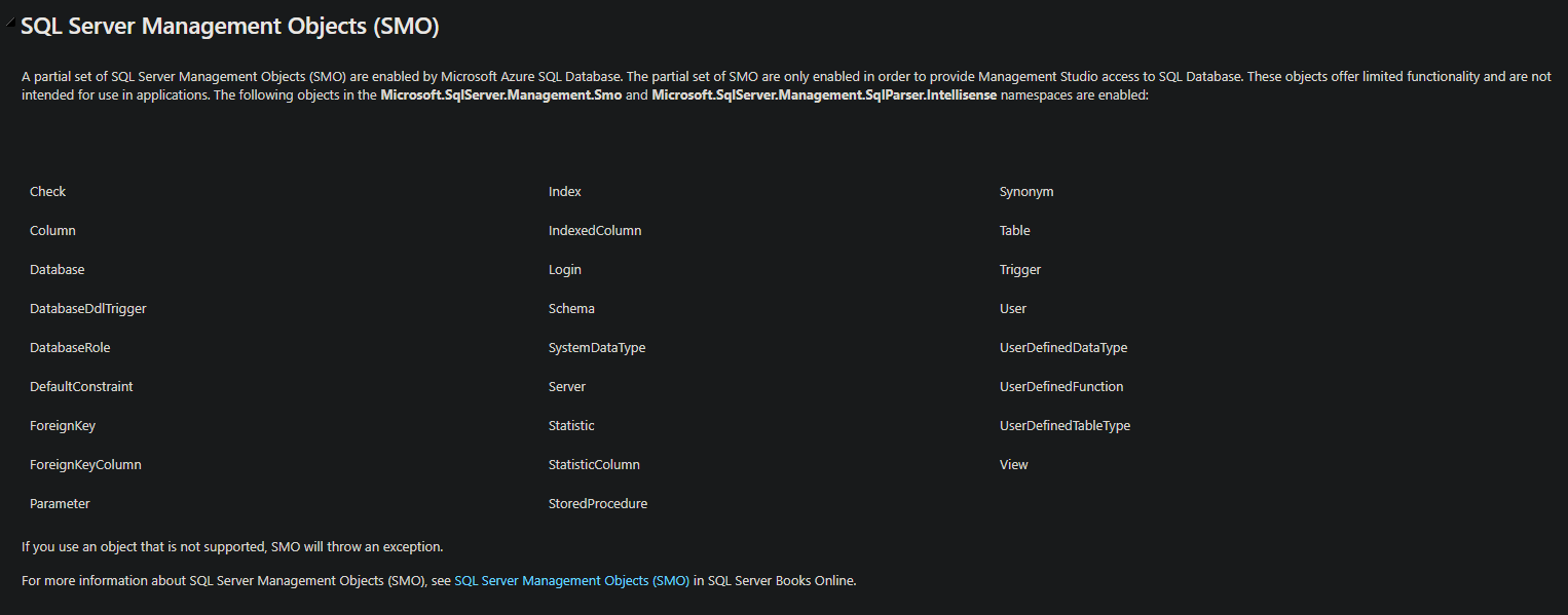 interesting azure smo · Issue #5448 · dataplat/dbatools · GitHub