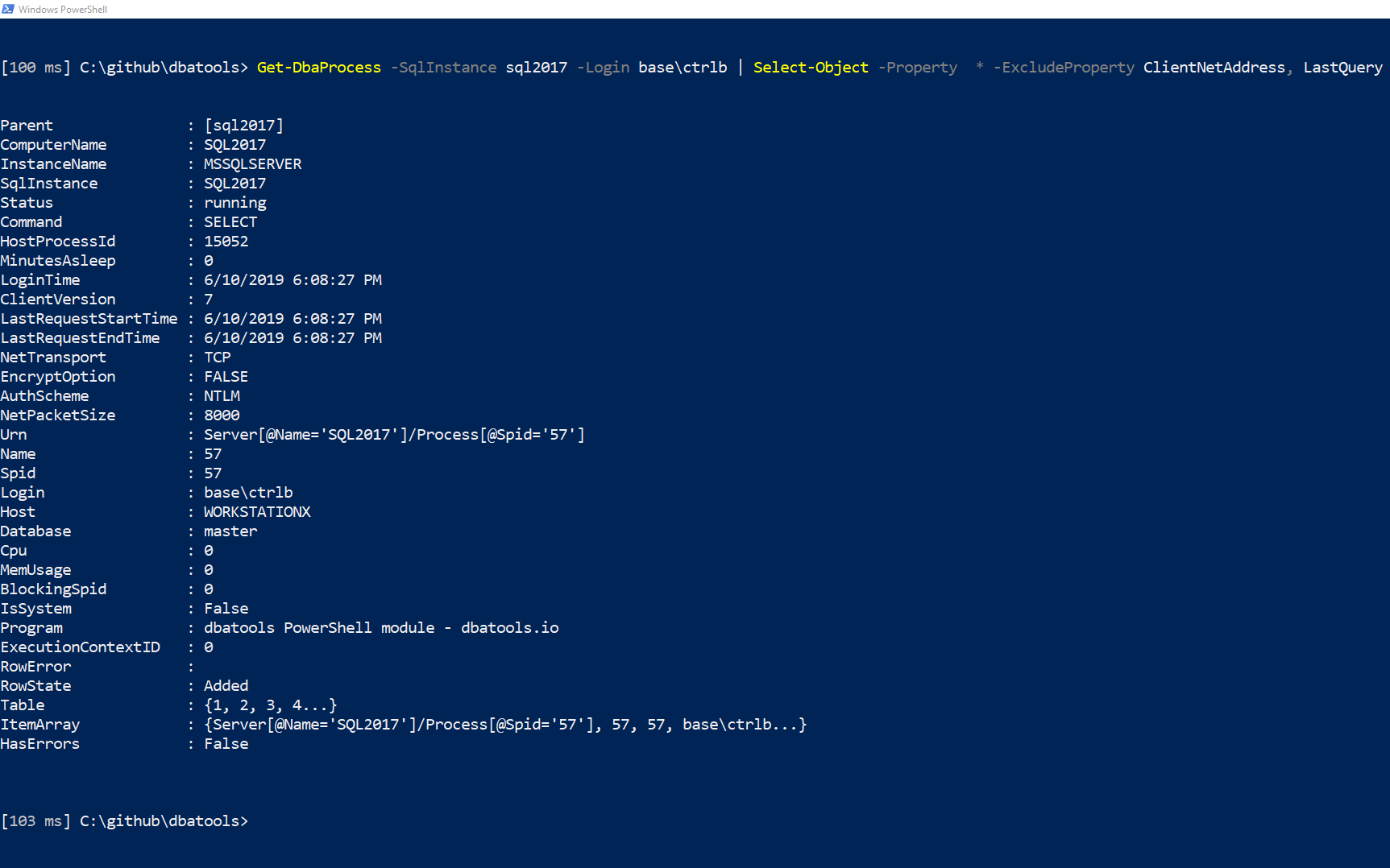 Error with Invoke-DbaQuery -SqlCredential when called from web app · Issue #5680 · dataplat ...