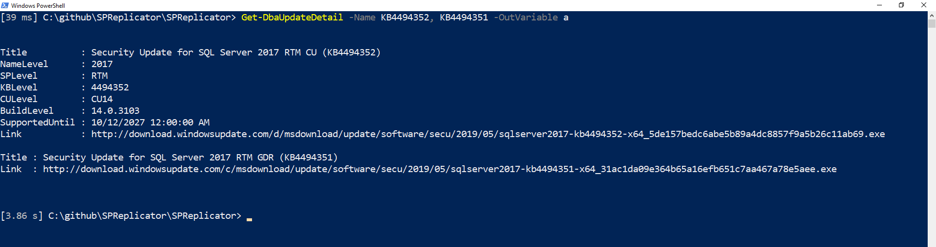 Build ref · Issue #5864 · dataplat/dbatools · GitHub