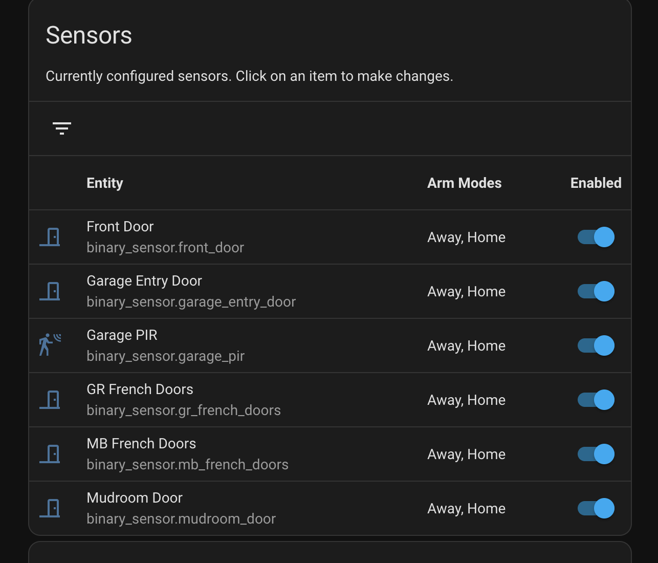 Triggering door sensors during exit delay will disarm the alarm · Issue #625 · nielsfaber/alarmo ...