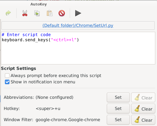 Extra key sent when in hotkey mode · Issue #567 · autokey/autokey · GitHub