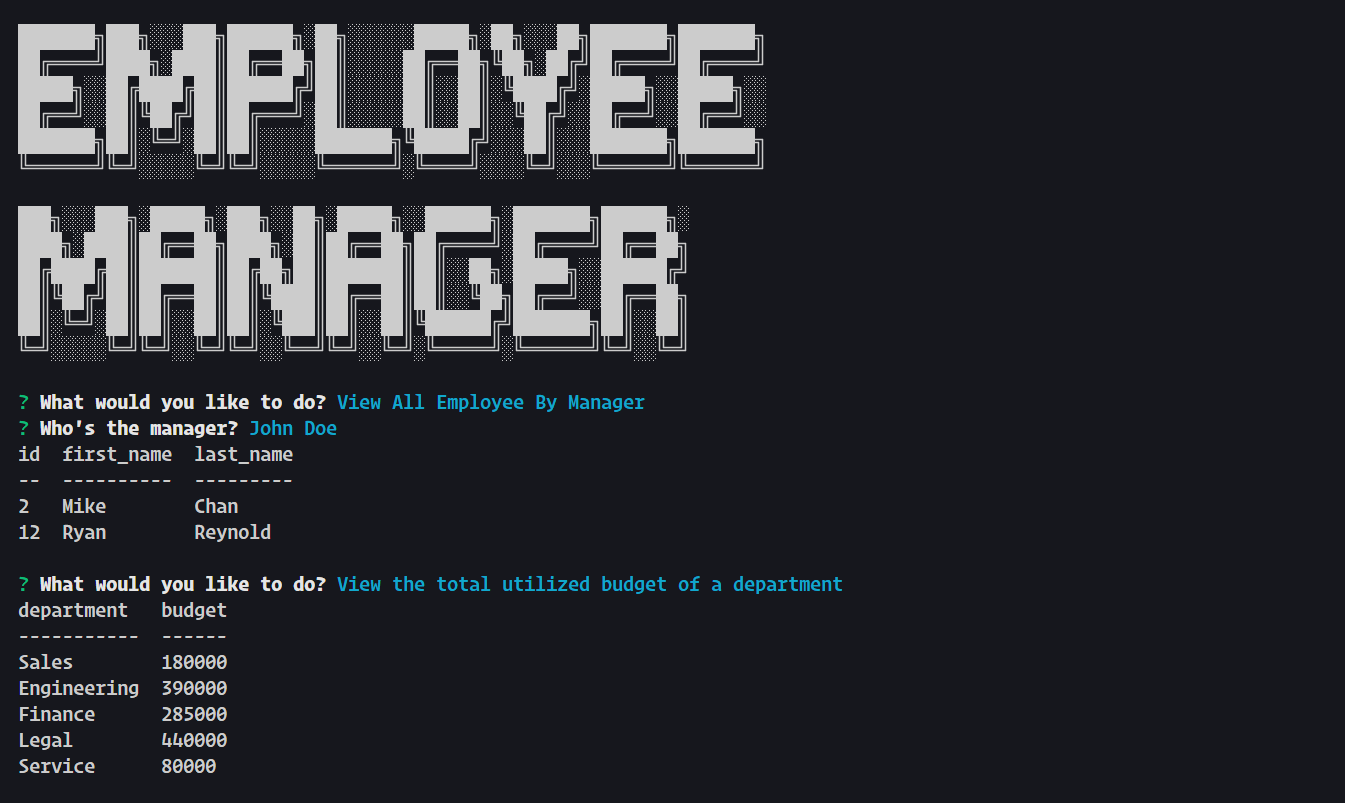 GitHub - RyanTrian/Employee-Tracker-WK12