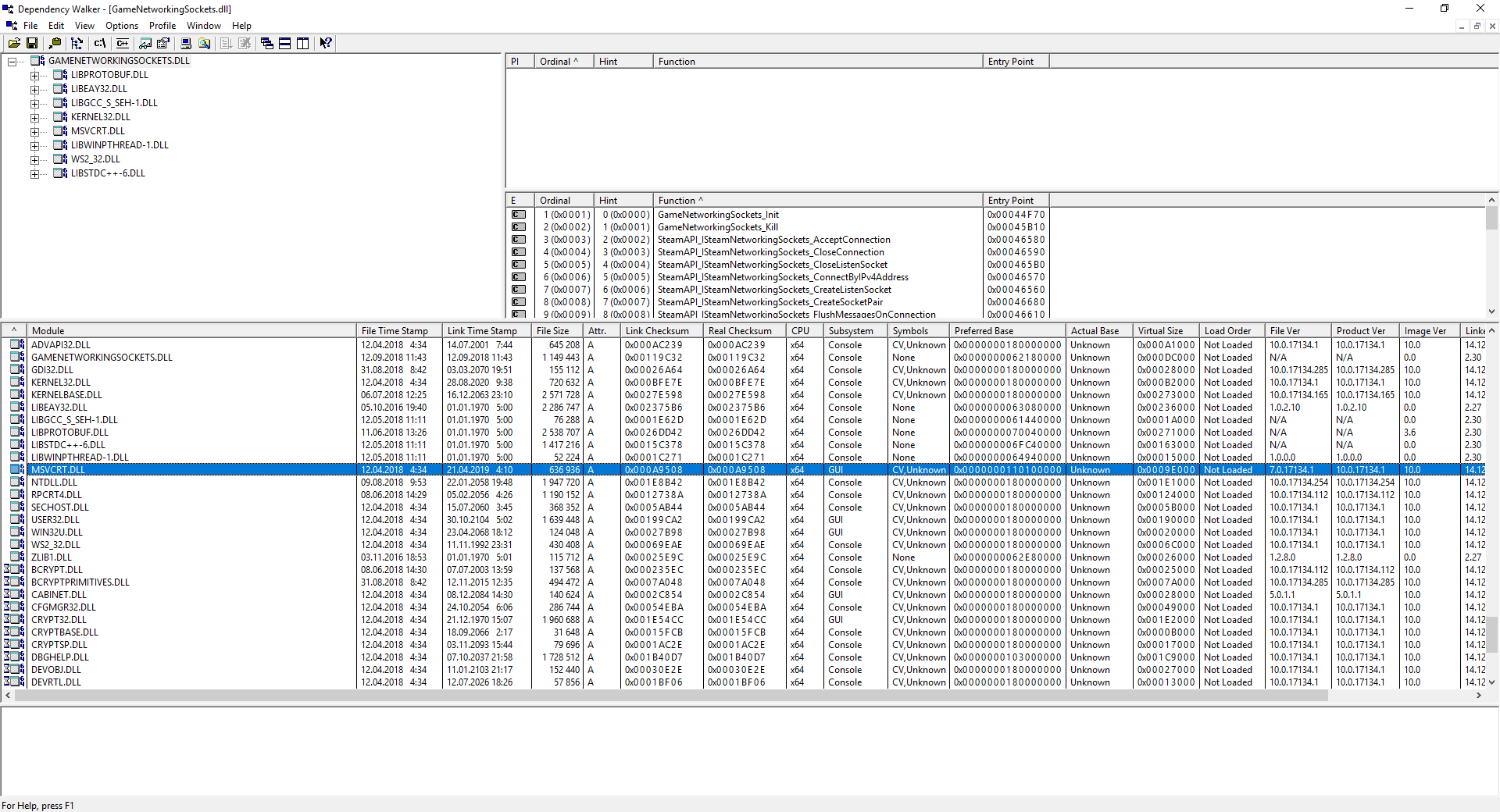 Unity, DllNotFoundException · Issue #1 · nxrighthere/ValveSockets-CSharp · GitHub