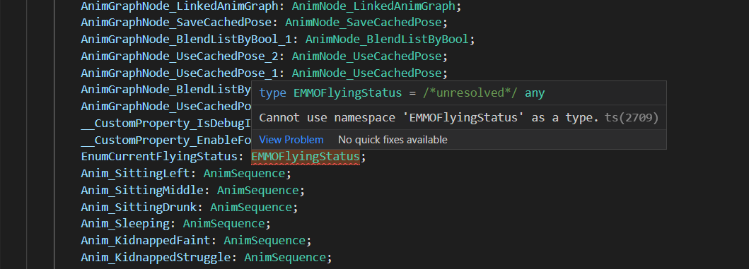 [unreal]最新版蓝图命名空间下导出的ue.d.ts有错误 · Issue #639 · Tencent/puerts · GitHub