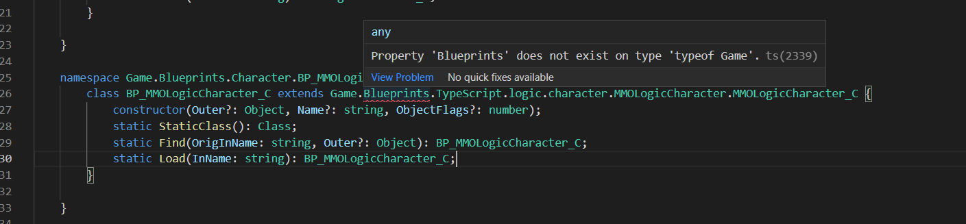 [unreal]最新版蓝图命名空间下导出的ue.d.ts有错误 · Issue #639 · Tencent/puerts · GitHub