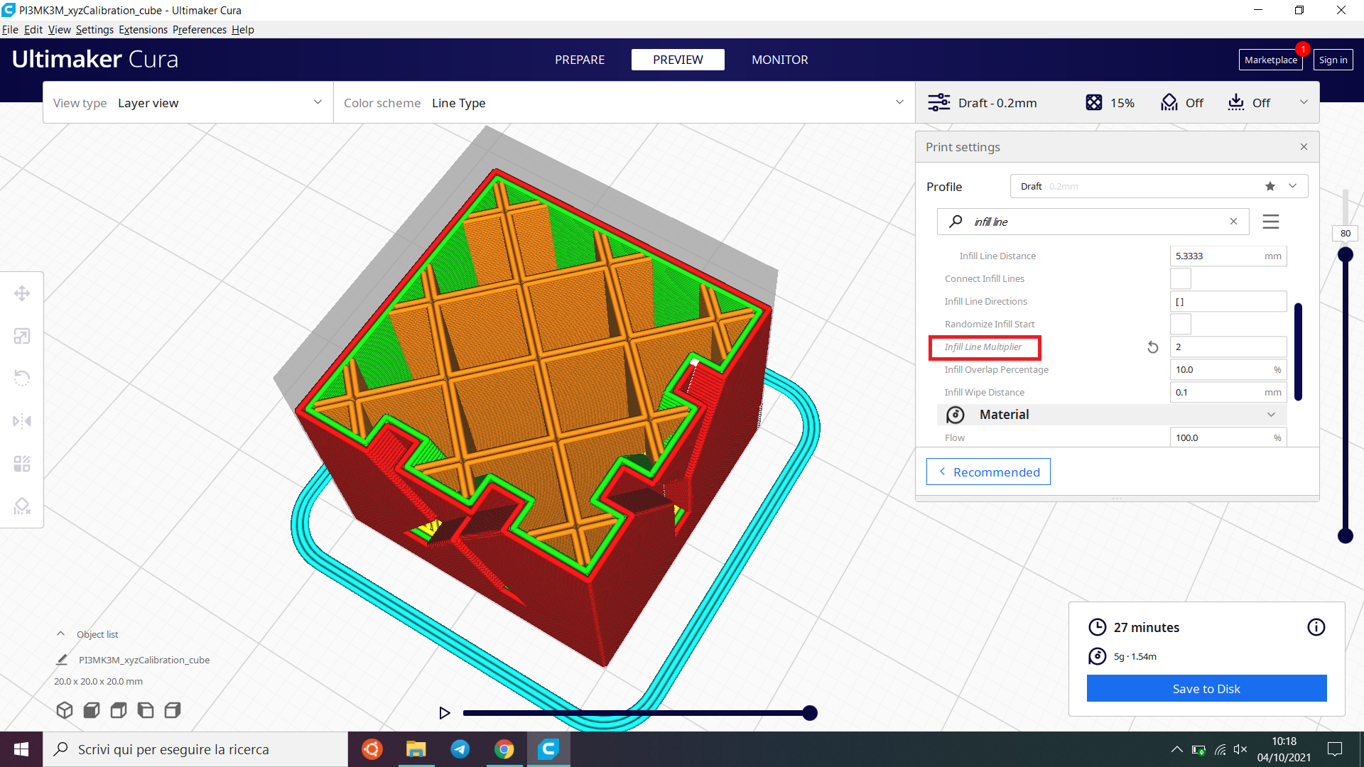 Feature Request: Infill Line Multiplier (at least for Grid infill ...