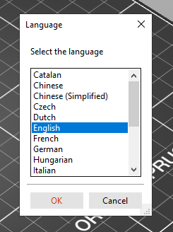 Highlighted buttons in language selection menu · Issue #7857 · prusa3d/PrusaSlicer · GitHub
