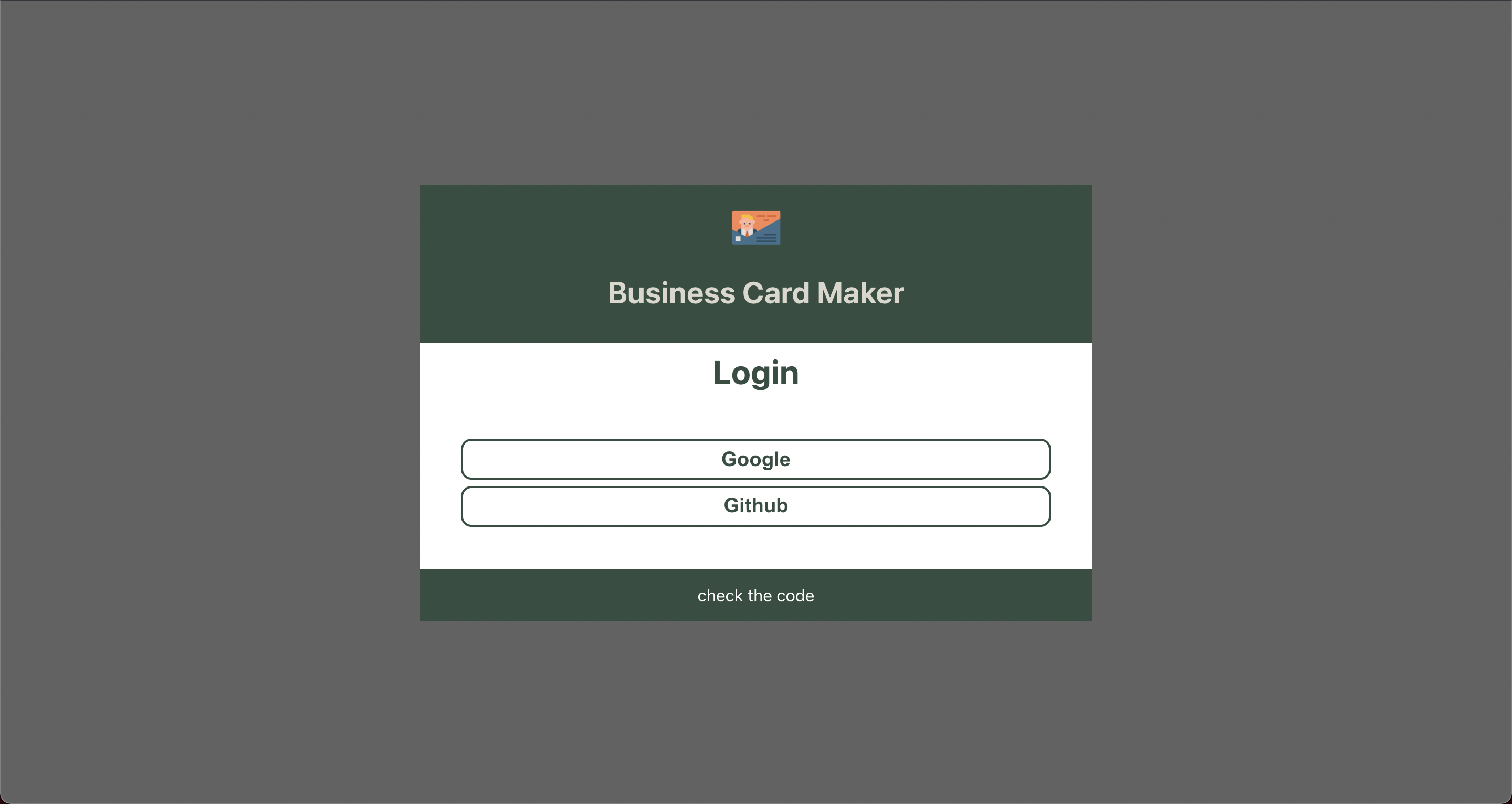 GitHub - ejaman/BusinessCard_maker: React로 구현한 명함 관리 웹 서비스