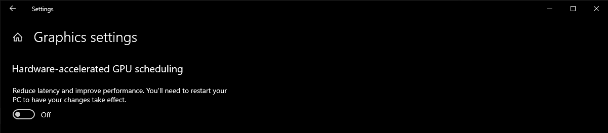 Seperate Hardware-Accelerated GPU Scheduling from DisabledXboxLive · Issue #111 · hellzerg ...