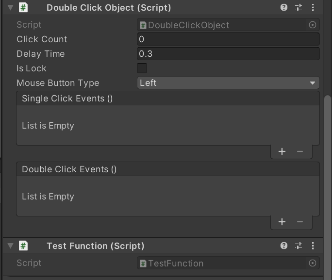 GitHub - RyanLin0122/UnitySingleDoubleMouseClick: Implement the UGUI mouse single and double ...