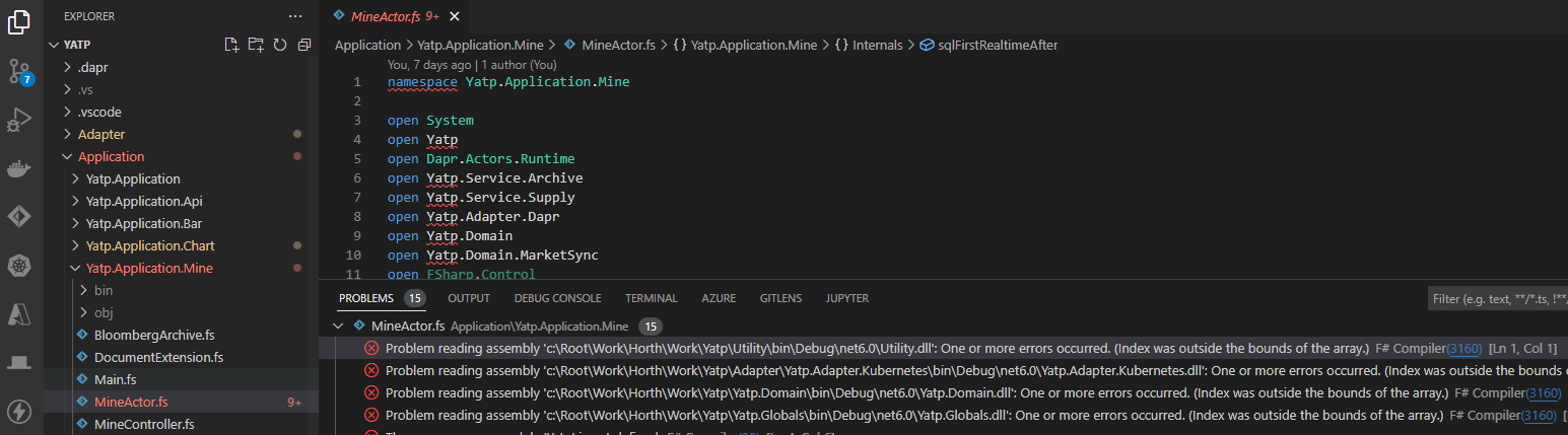 Ionide suddenly ceased working · Issue #1732 · ionide/ionide-vscode-fsharp · GitHub