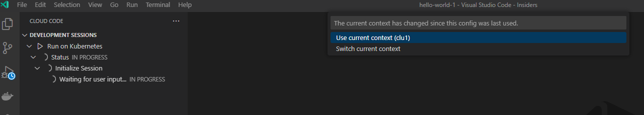 Unable to run .NET Hello World sample · Issue #669 · GoogleCloudPlatform/cloud-code-vscode · GitHub