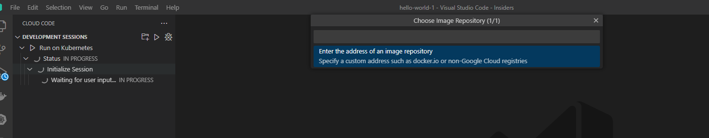 Unable to run .NET Hello World sample · Issue #669 · GoogleCloudPlatform/cloud-code-vscode · GitHub