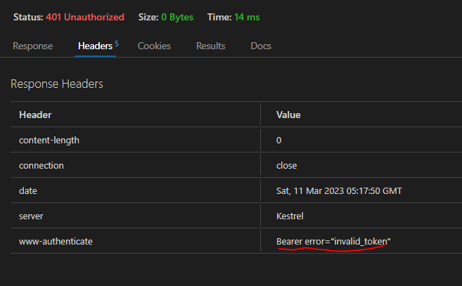 I am unable to use thunderclient with an Microsoft Azure AD protected ...