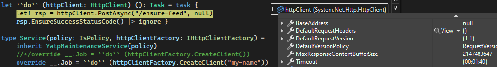 AddHttpClient configuration action is never called · Issue #83772 · dotnet/runtime · GitHub