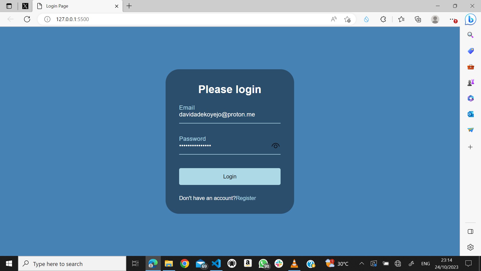 GitHub - DavidAde1/A-simple-Login-Page