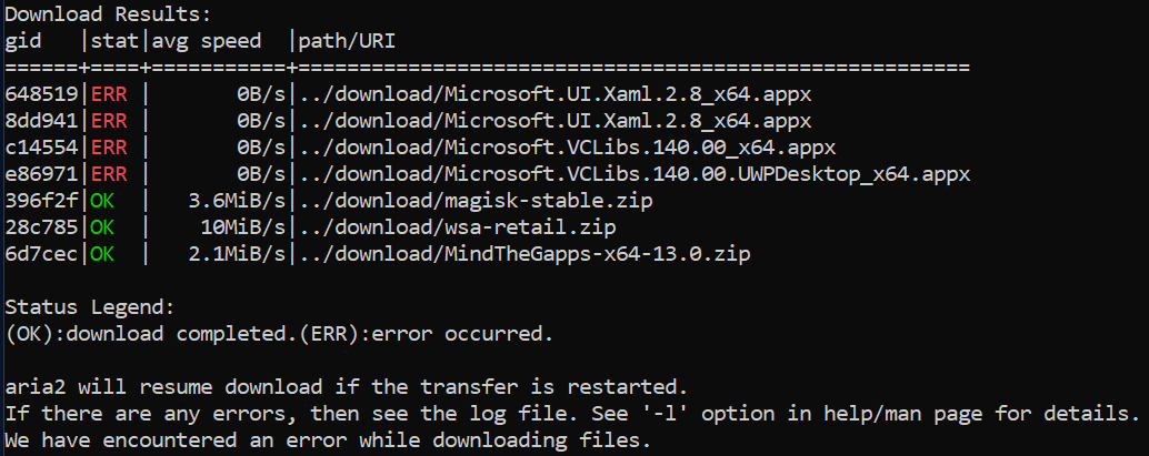 [Bug] Can't install Microsoft dependencies and output folder doesn't appear · Issue #562 ...
