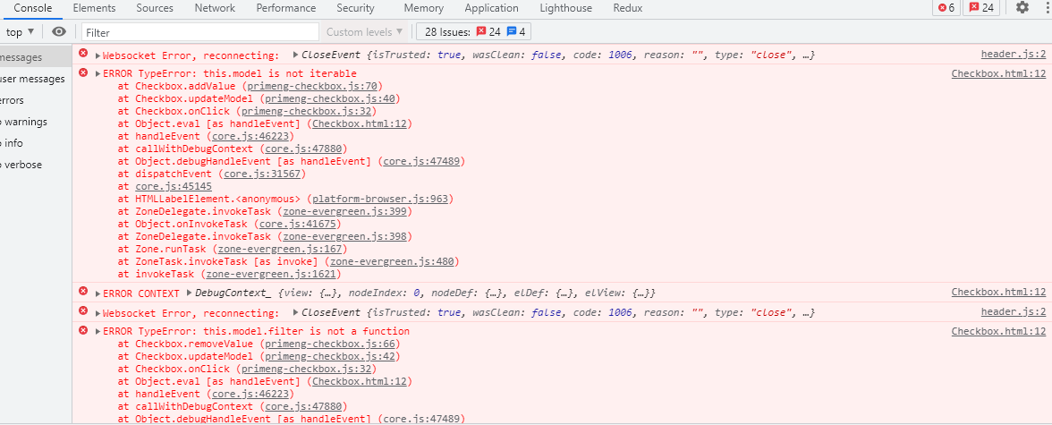 p-checkbox in reactive form set/update value error · Issue #9873 · primefaces/primeng · GitHub