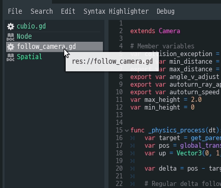 Current selected script or doc is not updated when using sort in script list · Issue #18153 ...