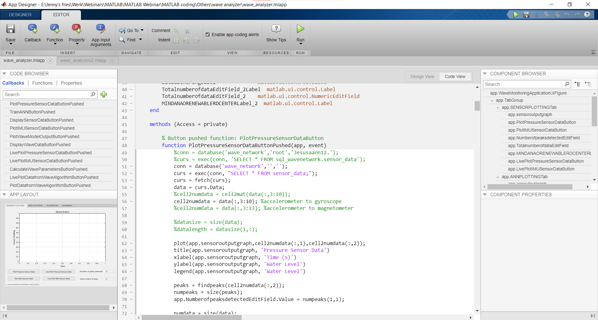 GitHub - jenbeatrix/Wave_Monitoring_Application: This Graphical User ...