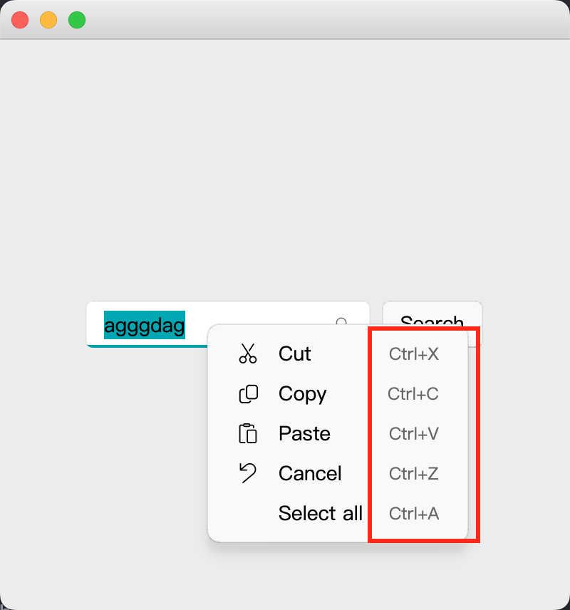 右键菜单默认的快捷键建议增加适配Mac系统对应快捷键显示 · Issue #319 · zhiyiYo/PyQt-Fluent-Widgets · GitHub