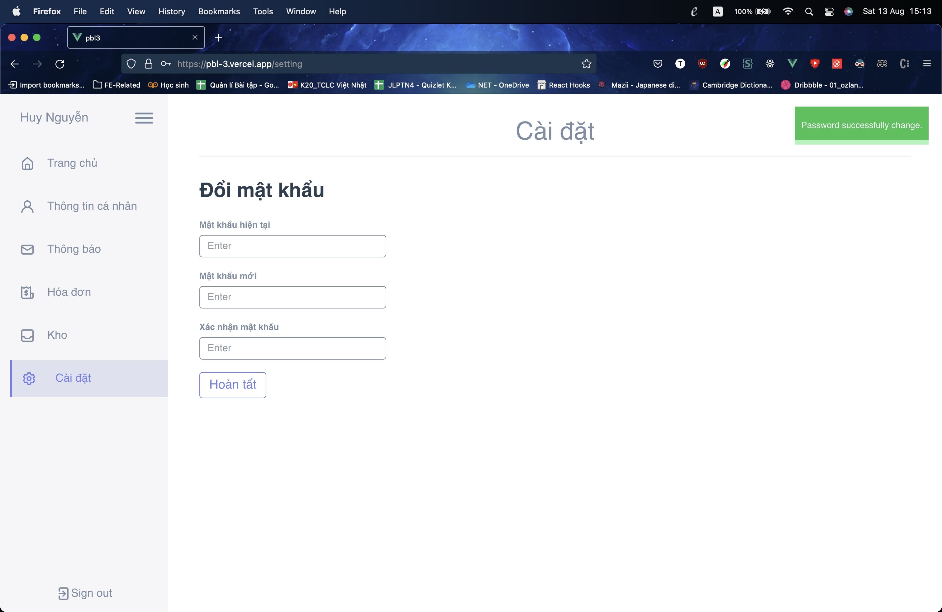 GitHub - huyngth/PBL-3