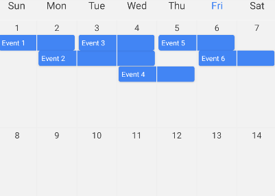 Overlapping events in month view · Issue #893 · acro5piano/react-native ...