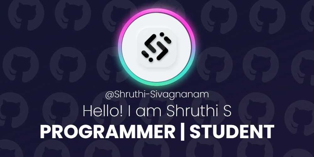 Shruthi-Sivagnanam (Shruthi S) · GitHub Shruthi-Sivagnanam (Shruthi S) · GitHub