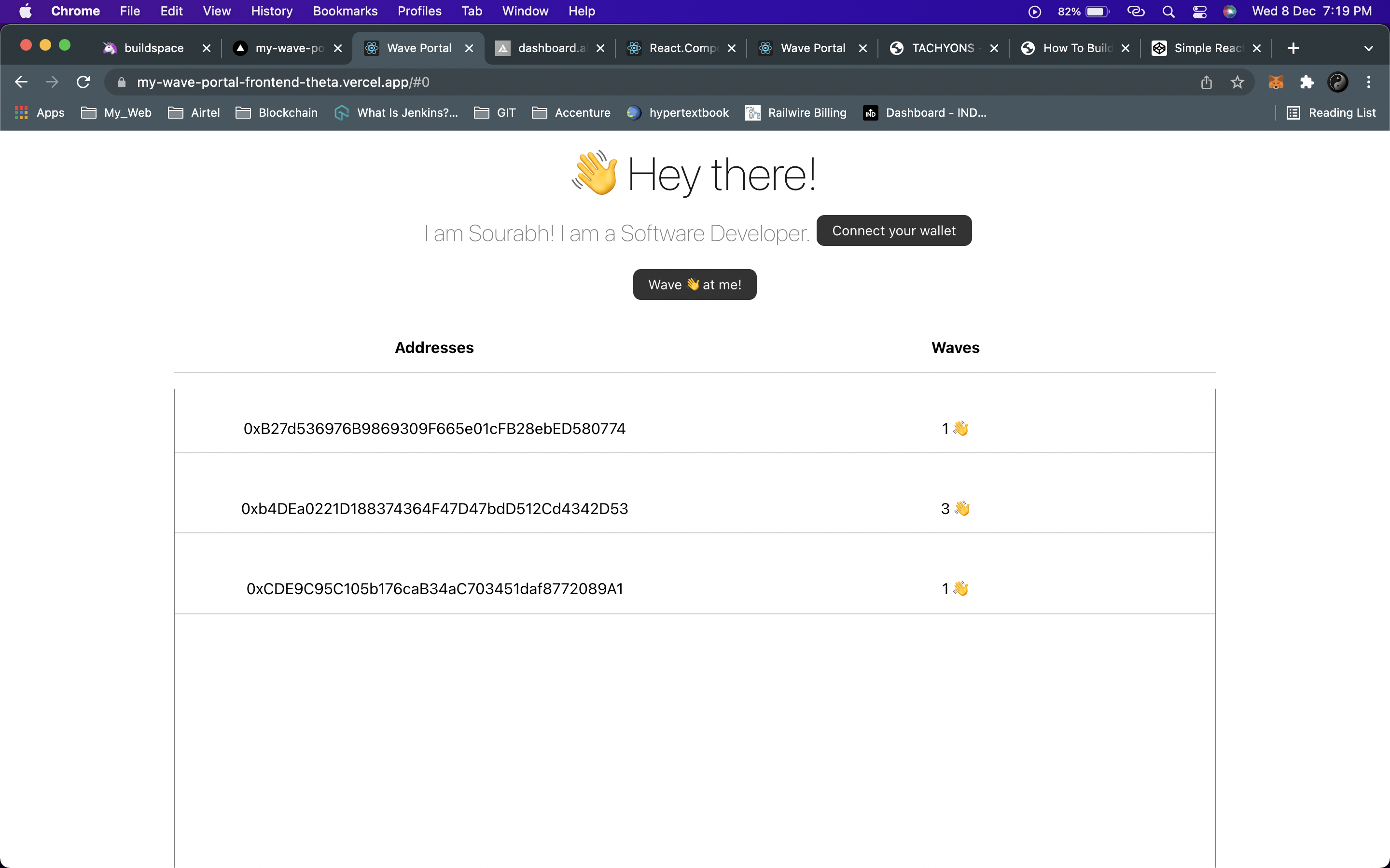 GitHub - agrawalsourabh/wave-portal