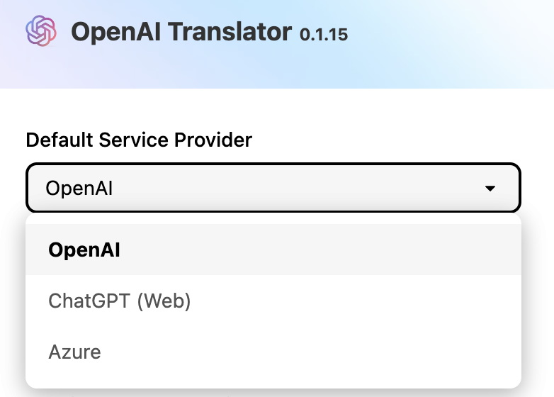 openai-translator最新版本是可以直接用 azure openai 了是吗？无需二次转换 · openai-translator ...