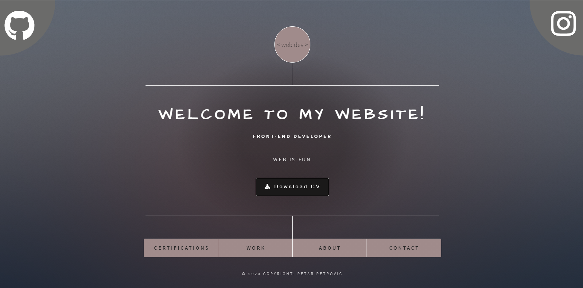 GitHub - ppetar3333/Personal-Website