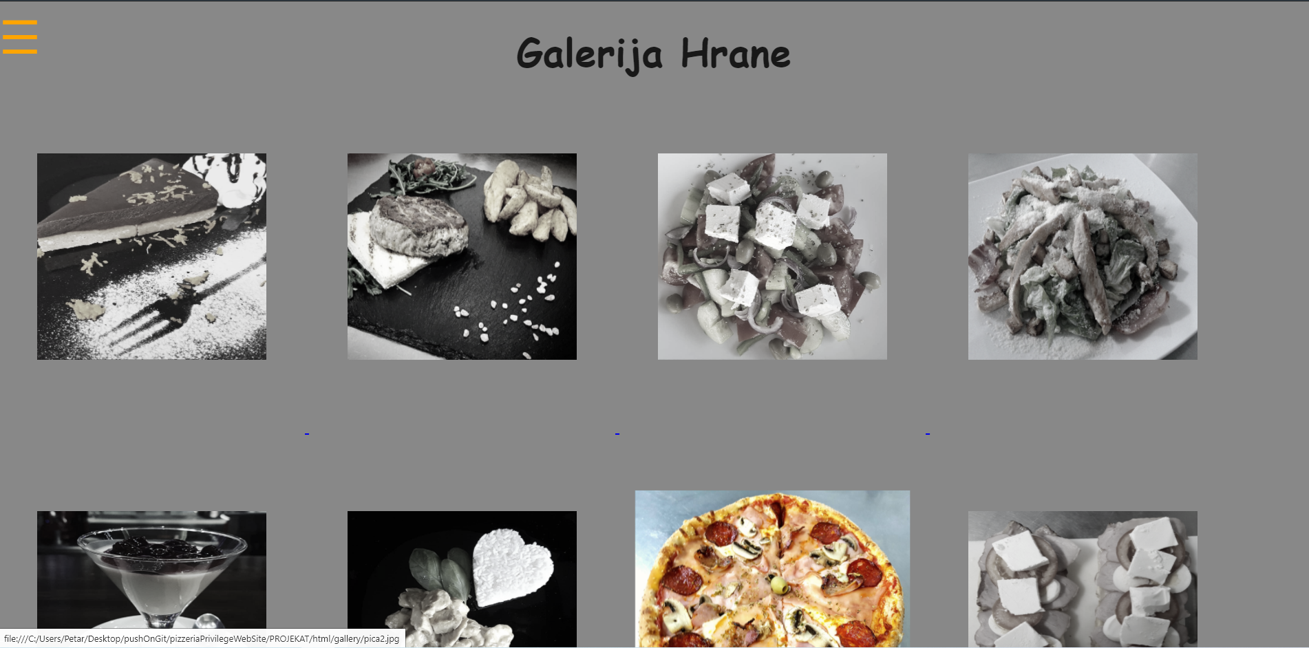 GitHub - ppetar3333/Pizzeria-Privilege-WebSite