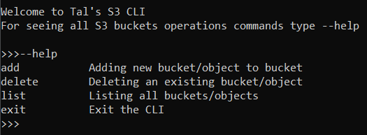 GitHub - TalAharon23/S3-CLI-tool