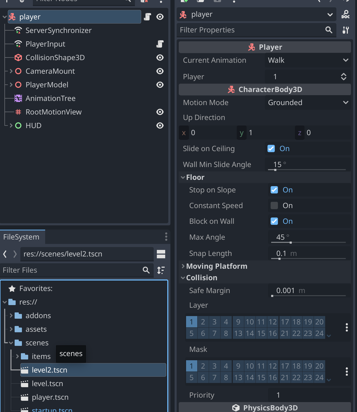 Collision detection broken after Linux/MacOS dedicated server export · Issue #410 · Zylann/godot ...