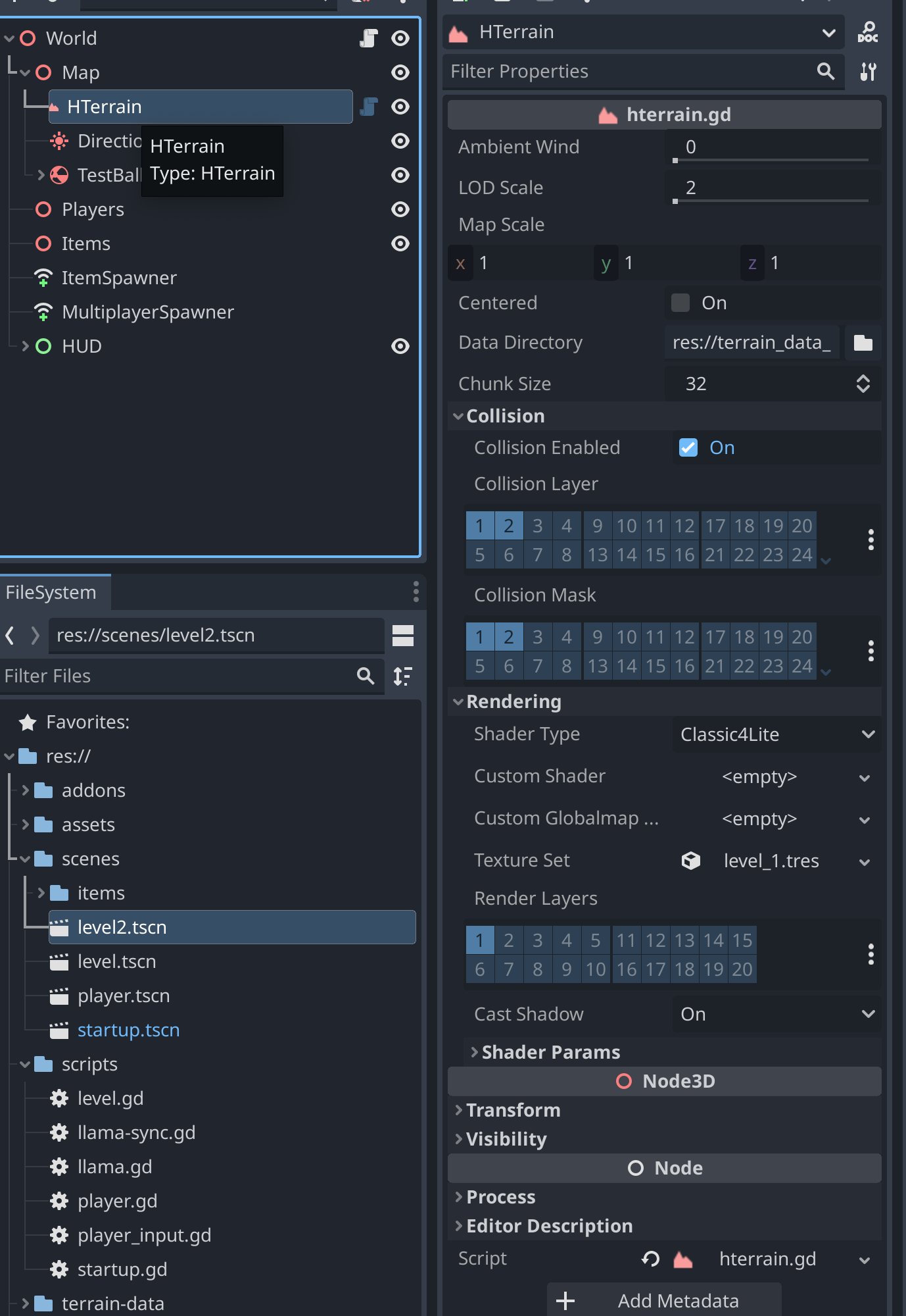 Collision detection broken after Linux/MacOS dedicated server export · Issue #410 · Zylann/godot ...