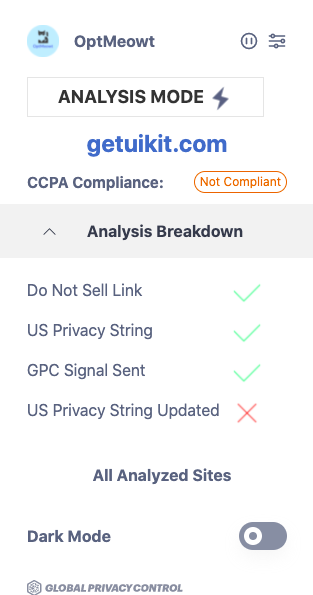 Implement site analysis breakdown page and analysis popup and connect those to the backend ...