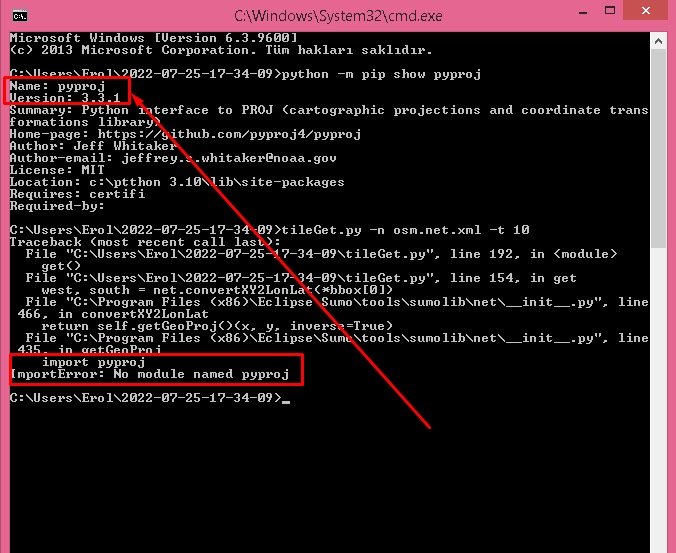 Pyproj Import Error · Issue 1112 · Pyproj4 Pyproj · Github