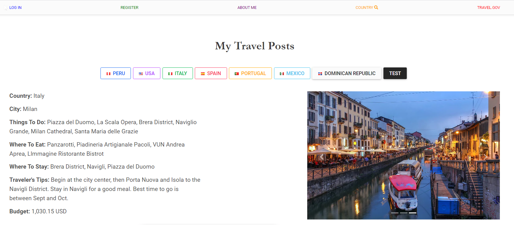 GitHub - Mepkaz01/Project4-frontend.github.io: Travel Blog/Journal