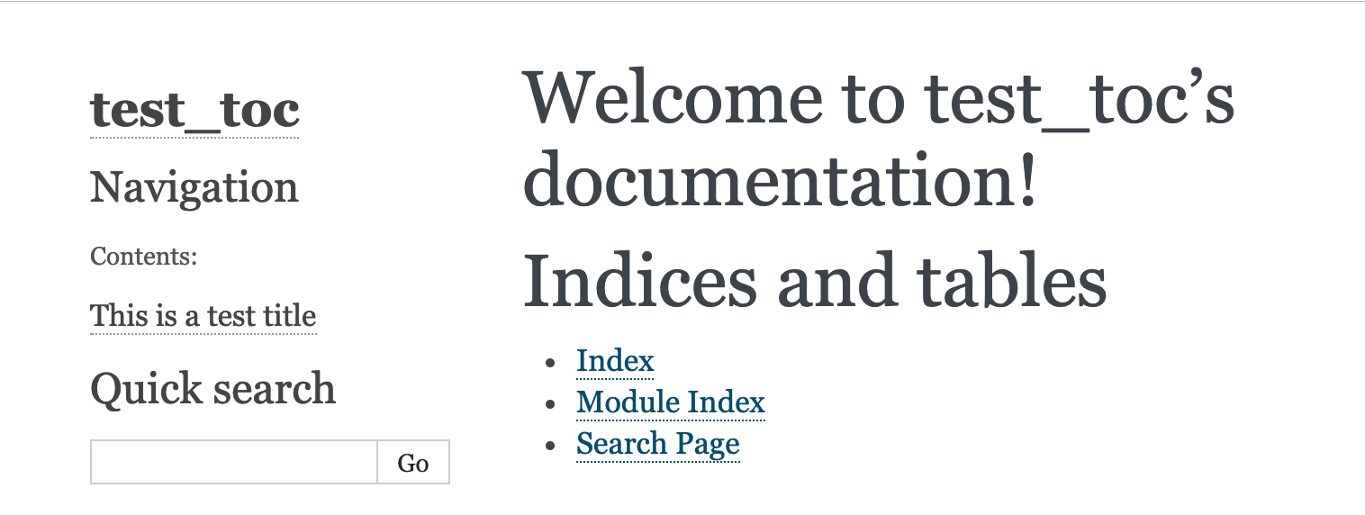 Captions Missing In Translations For Hidden Tocs · Issue 6178 · Sphinx Docsphinx · Github