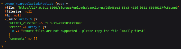 Undefined type 'Owenoj\LaravelGetId3\GetId3'.intelephense(1009) · Issue #21 · Owen-oj/laravel ...