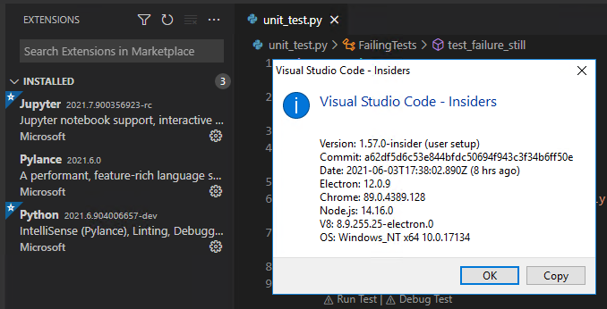 Jupyter Extension Activation Failed · Issue 6127 · Microsoftvscode Jupyter · Github 